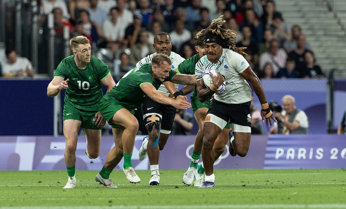 Fiji overcomes Ireland to set up semi-final showdown with Australia in ...