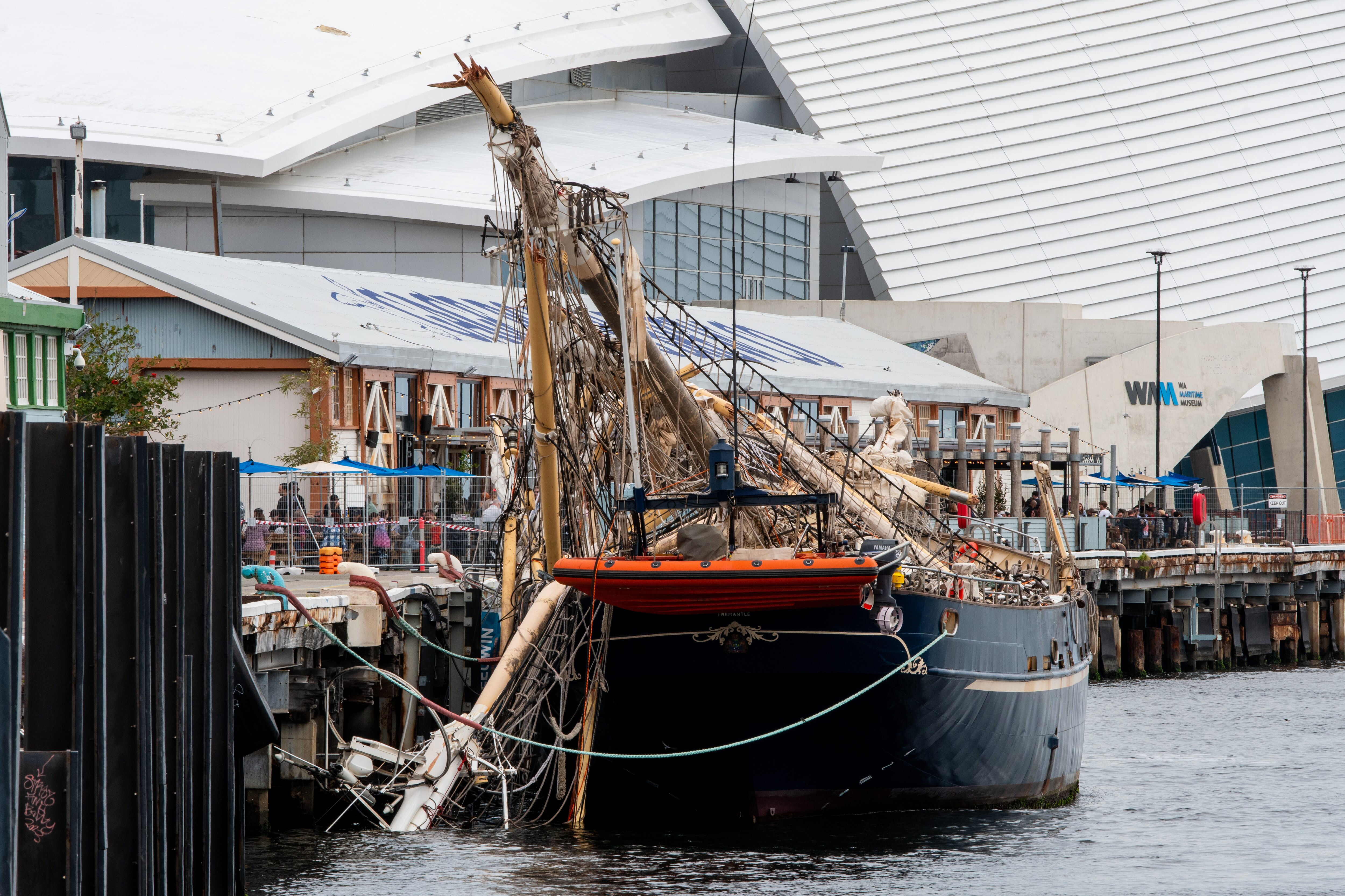 Leeuwin crew members recovering as tall ship's damage assessed after ...