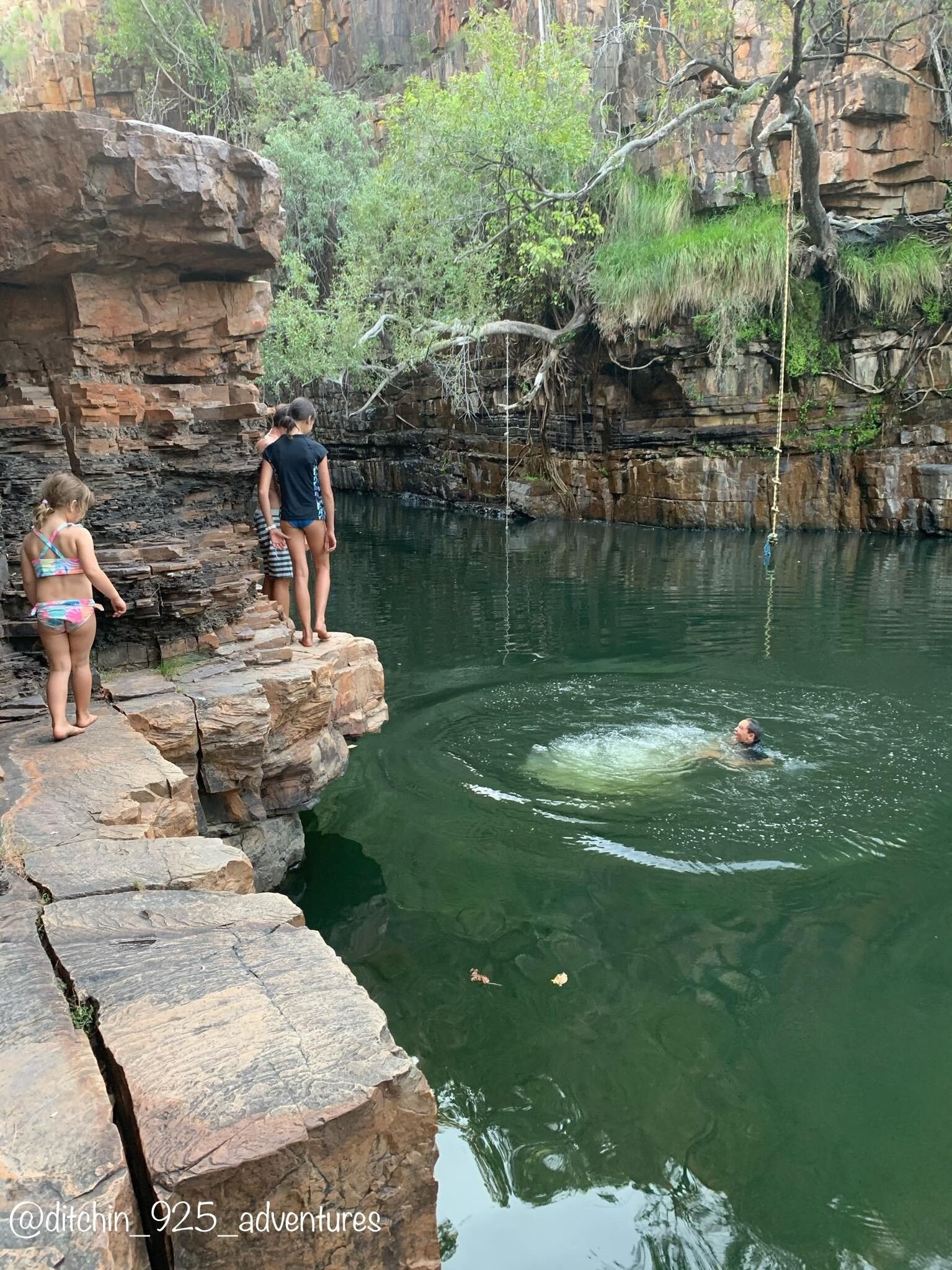 Warning to swimmers after rockfall turns remote spot from beauty to ...