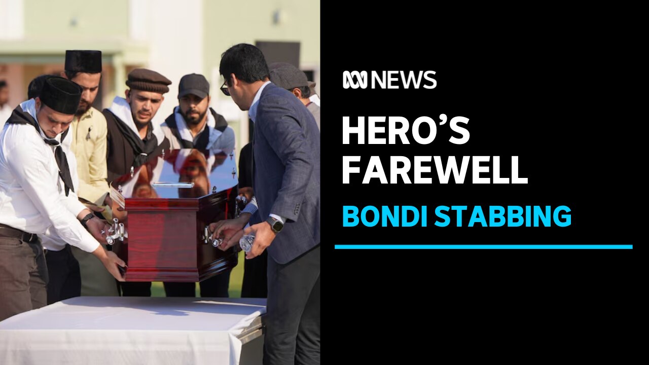 Funeral for security guard Faraz Tahir held in Sydney - ABC News