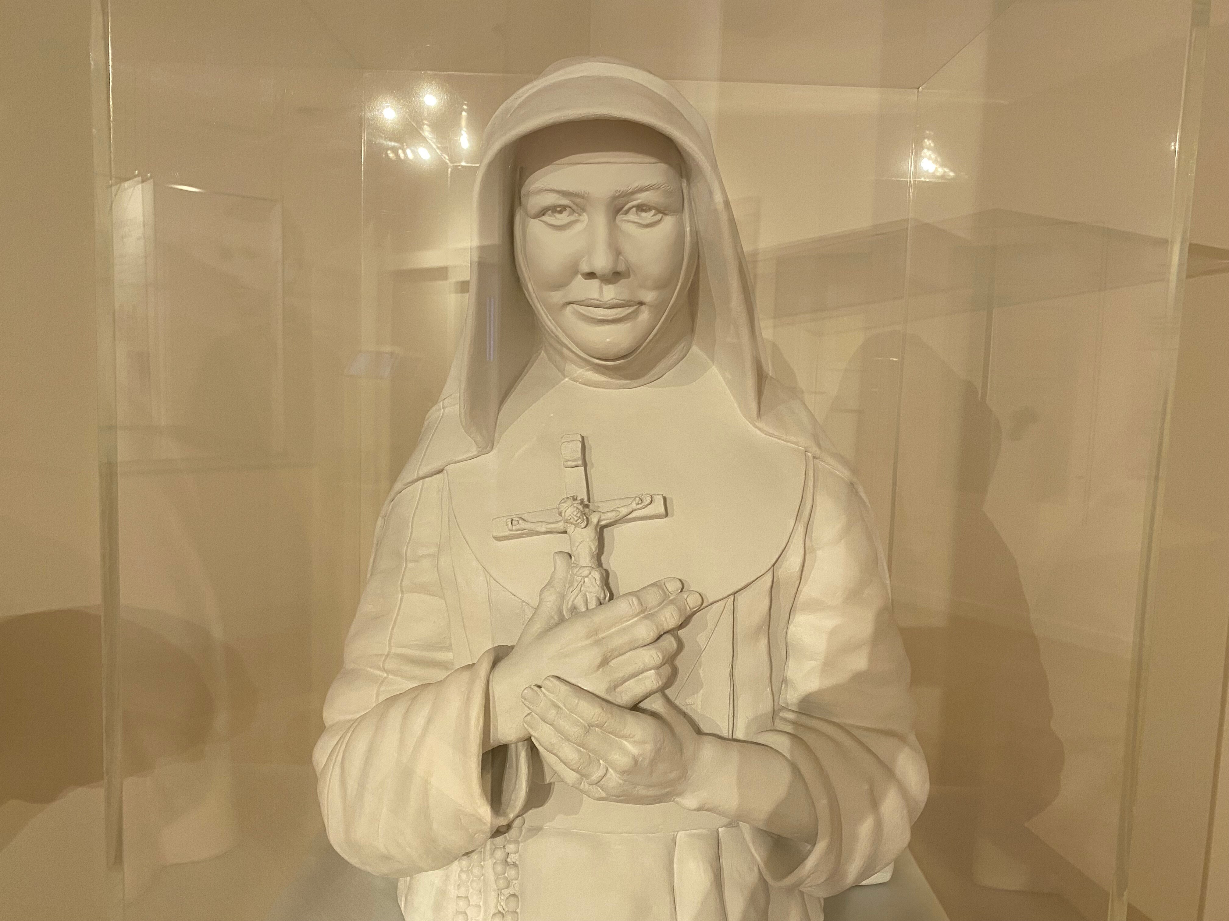 St. Mary MacKillop and her smiling bust - ABC listen