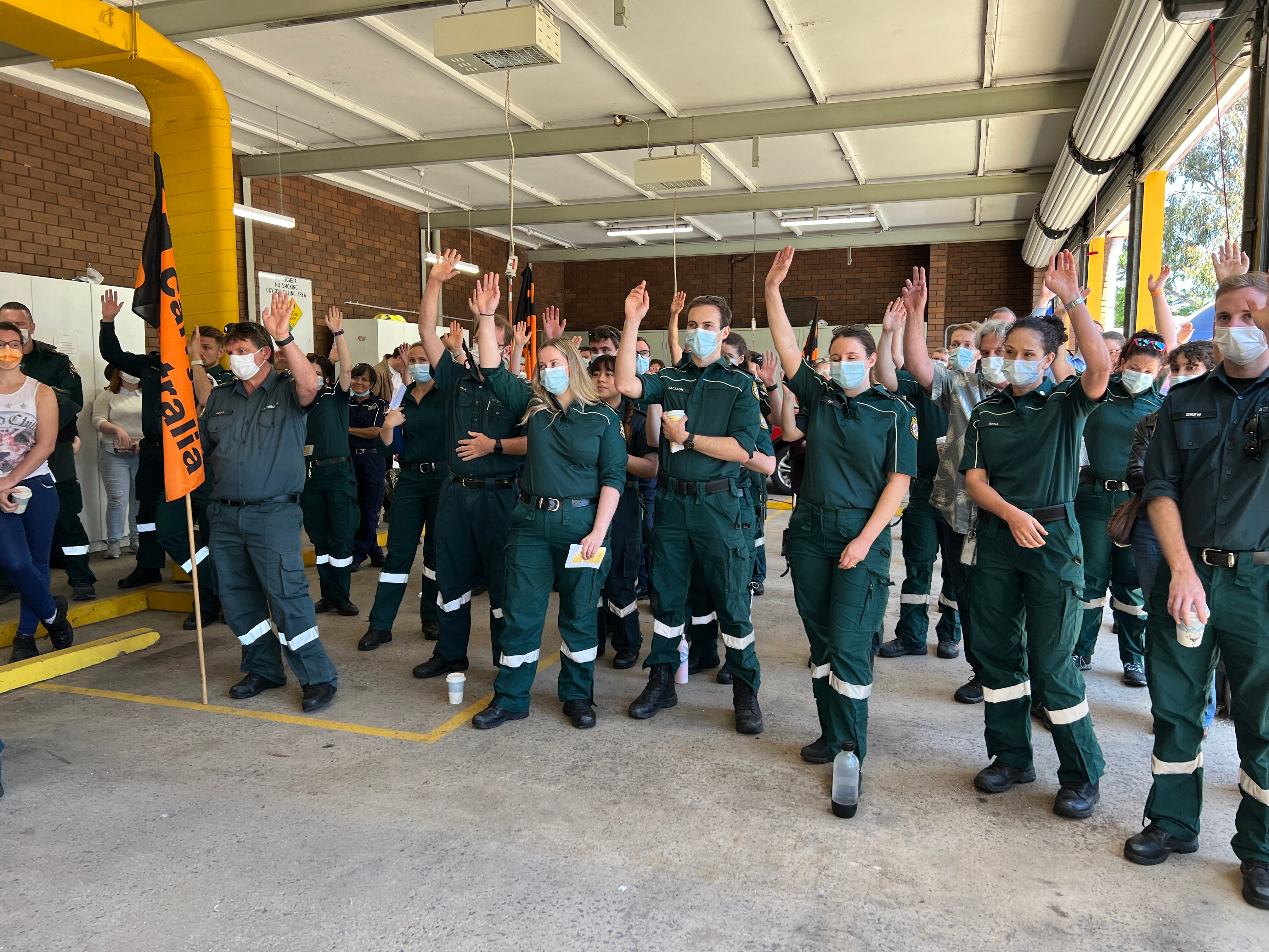 ACT paramedics and Transport Workers' Union call for better working ...