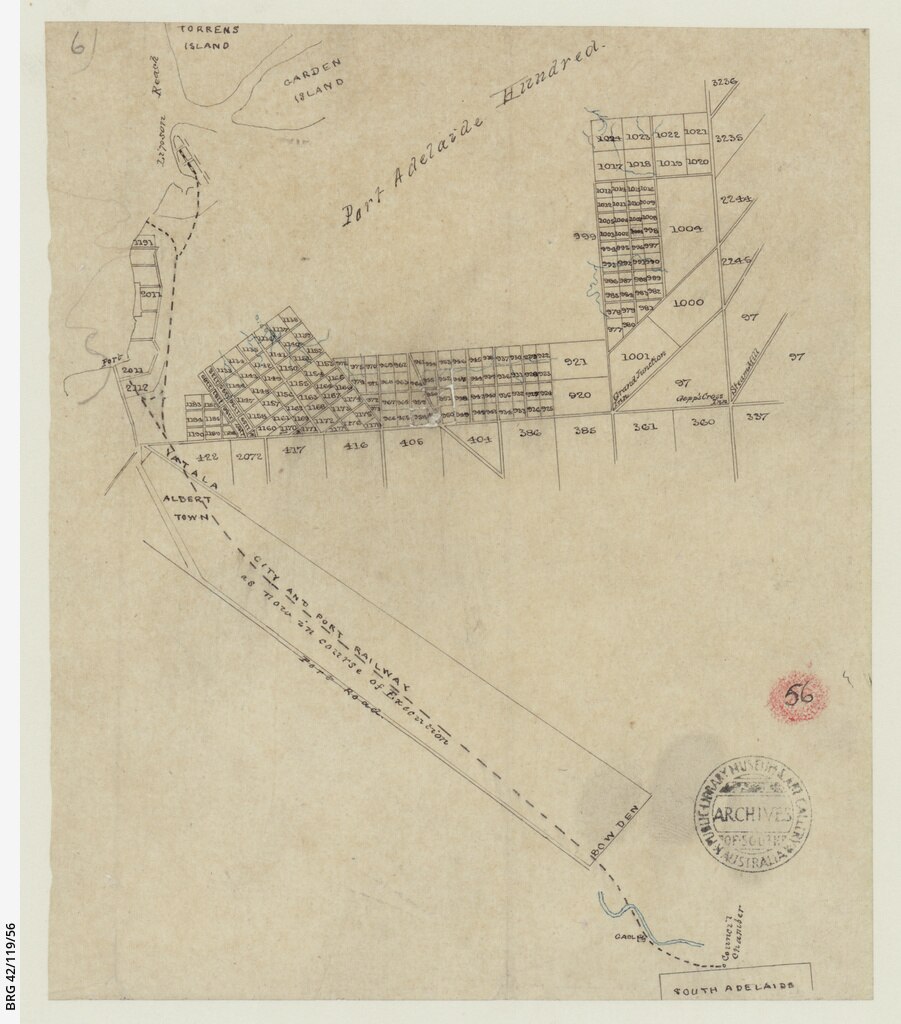 Was there ever going to be a canal on Port Road and is that why it is ...