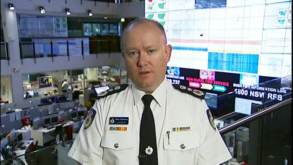 Shane Fitzsimmons updates NSW bushfire situation - ABC News