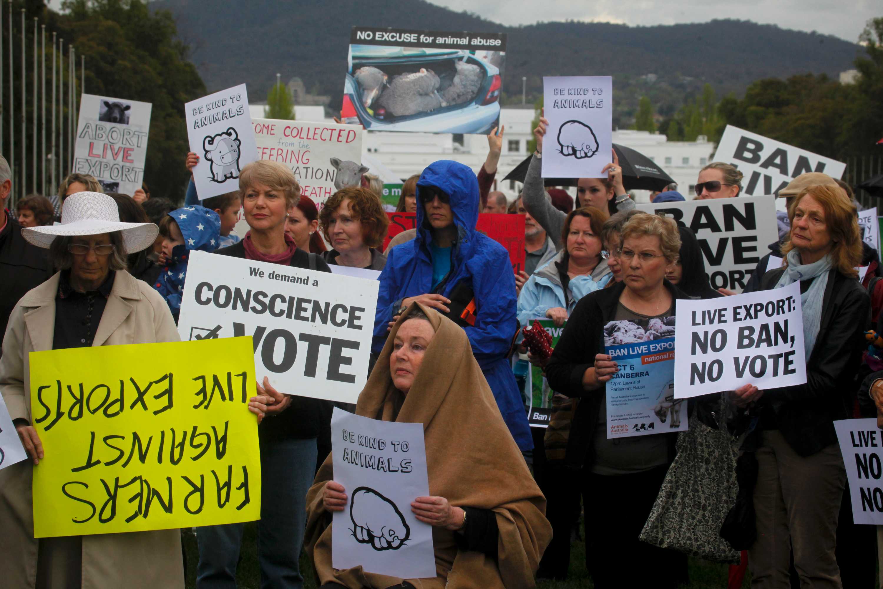 Thousands rally against live export trade - ABC News
