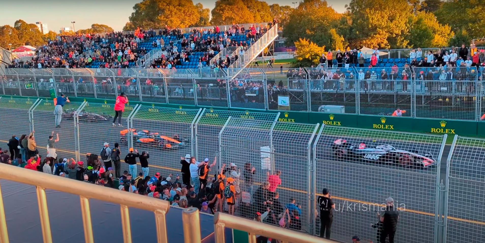 How did Grand Prix spectators invade the track during the race? - ABC ...