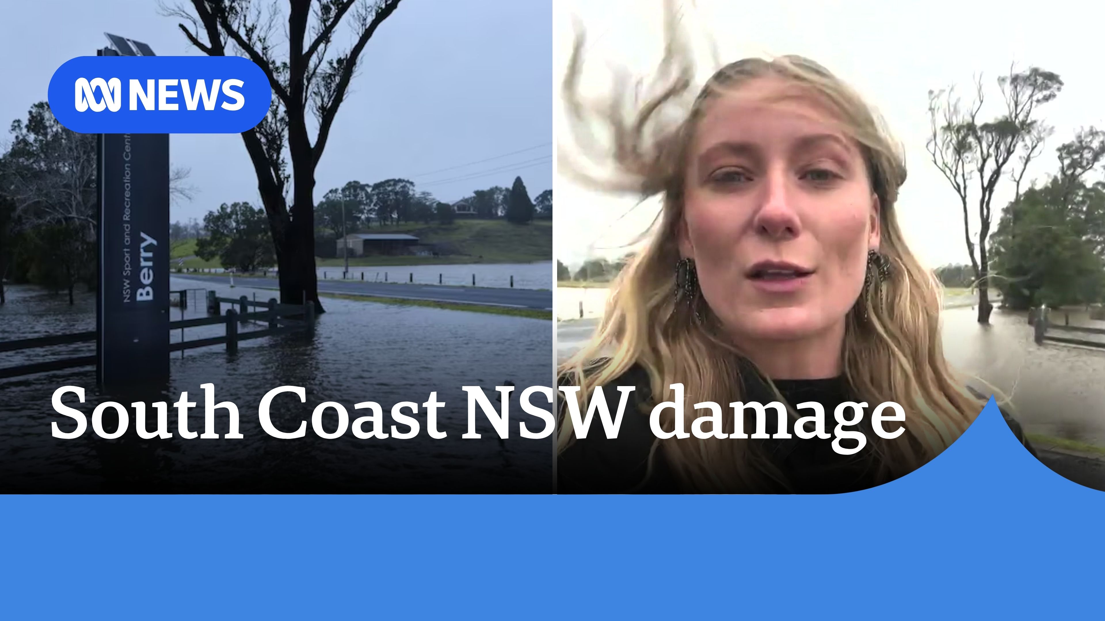 The South Coast of NSW was inundated as the storm peaked. - ABC News