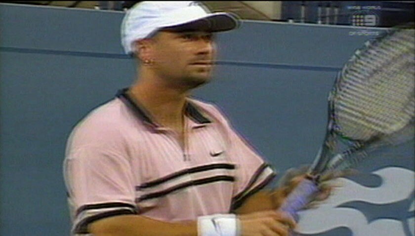 Flashback: Agassi falls at '97 US Open - ABC News