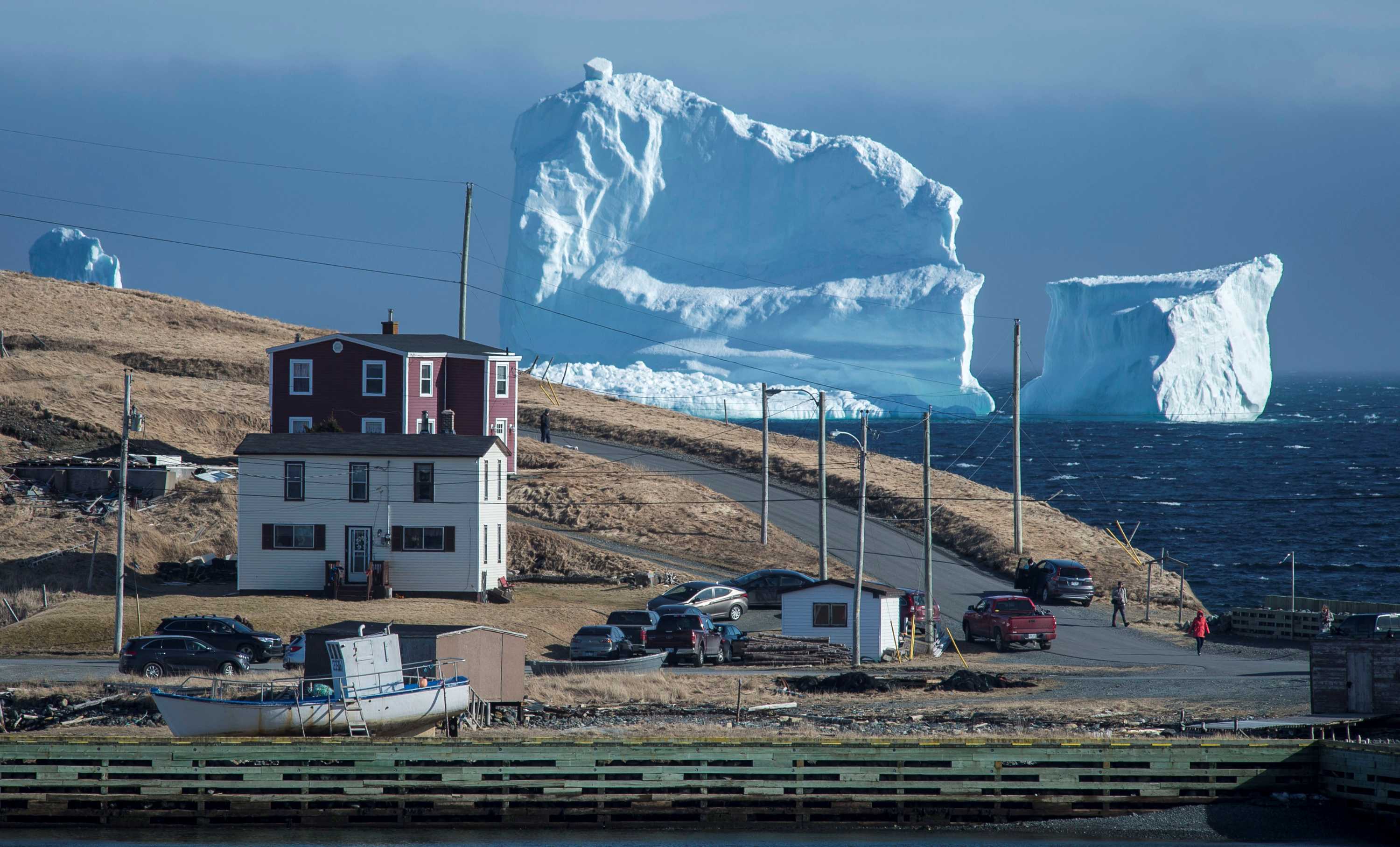 Massive iceberg in Canada becomes tourist attraction - ABC News