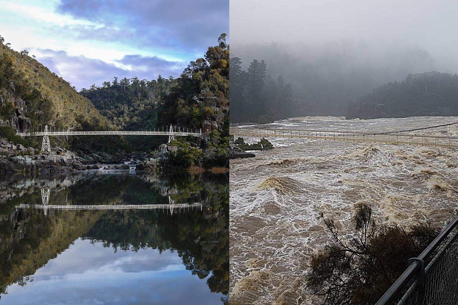 Tasmania floods: Launceston suburbs spared further damage as river ...