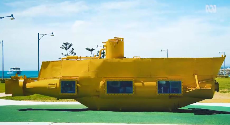 Geraldton's yellow submarine re-berthed after years of rust and ...