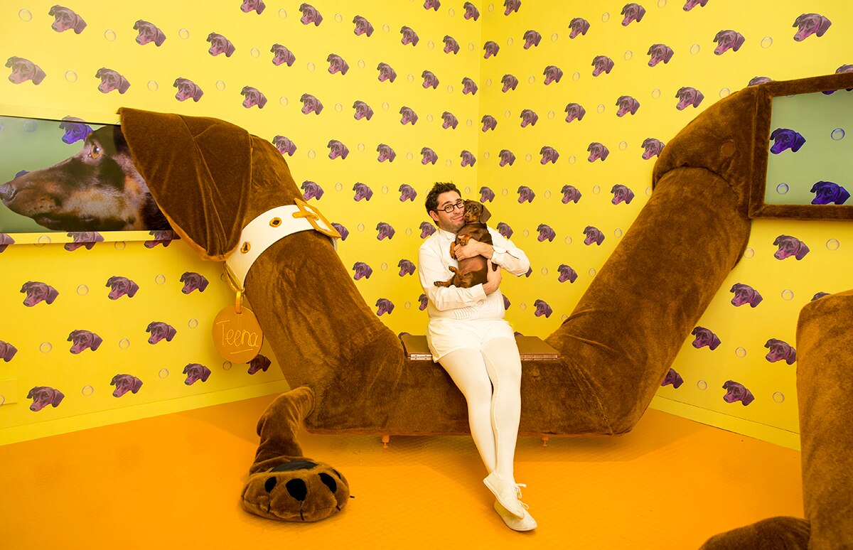 Artist David Capra bares his psyche and cinema obsession in eclectic ...