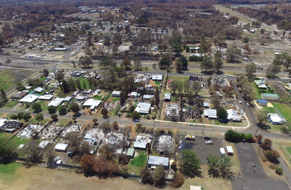 Grief, gratitude and buoyancy as Yarloop marks six months since fire ...