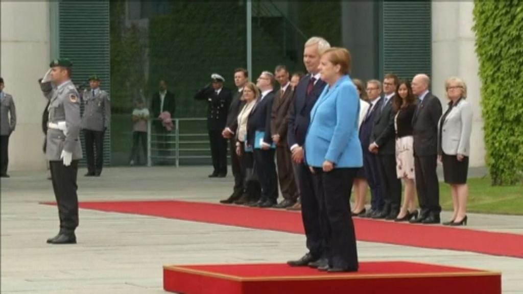 Angela Merkel seen shaking for third time within weeks - ABC News