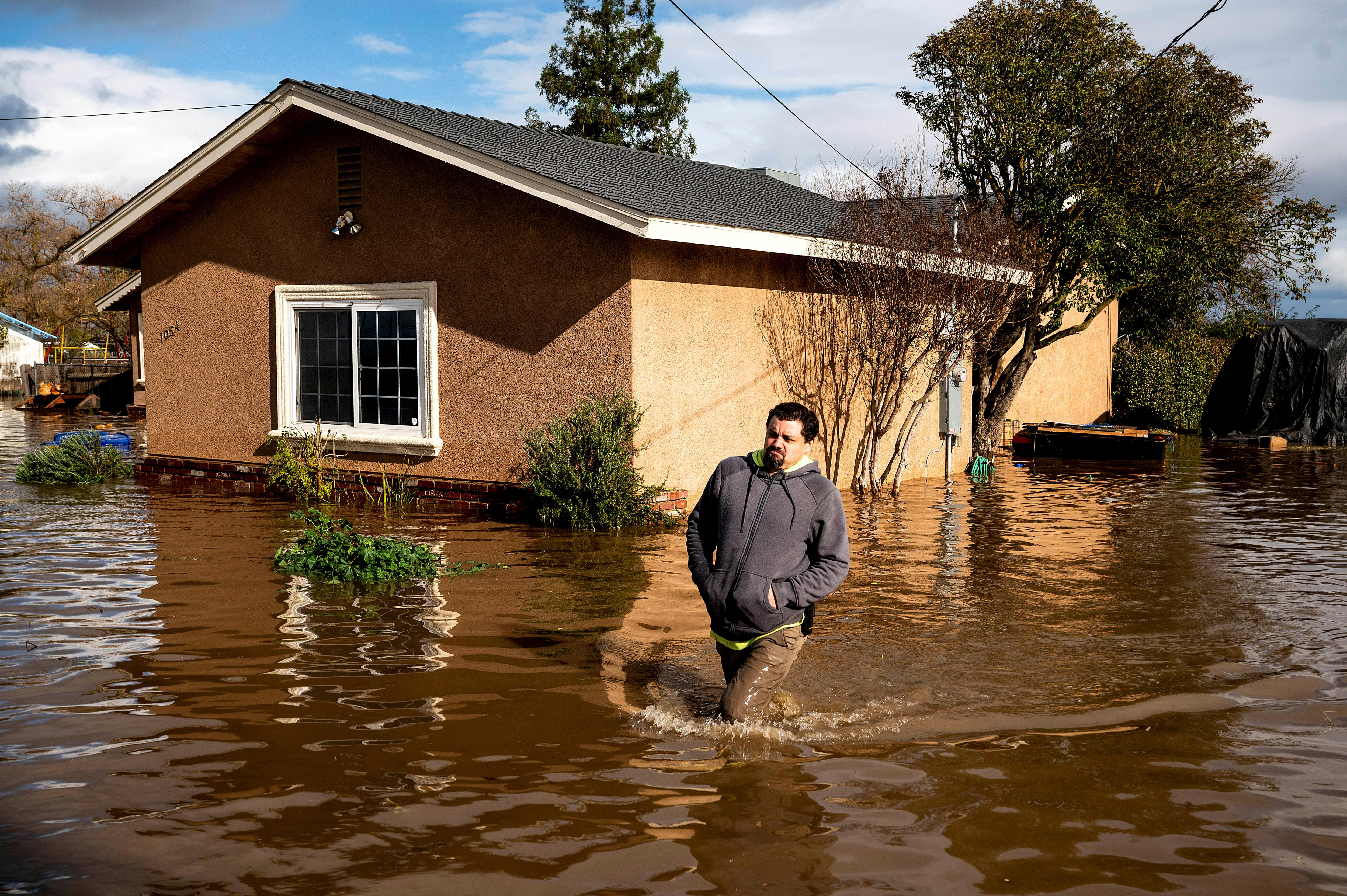 California struck by massive floods causing sinkholes and widespread ...