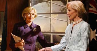 Family welcomes outgoing Governor-General Dame Quentin Bryce home to ...