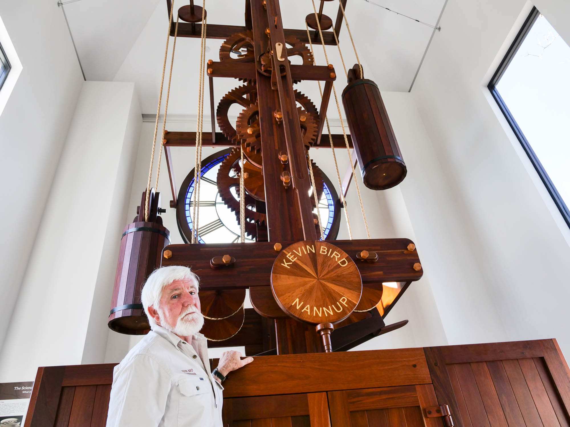 World's largest wooden clock gives WA town hope of tourism revival ...
