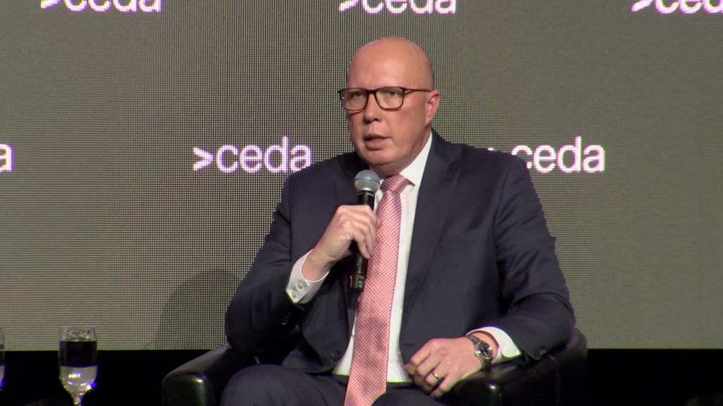 Peter Dutton says labour movement has funding advantage in running ...