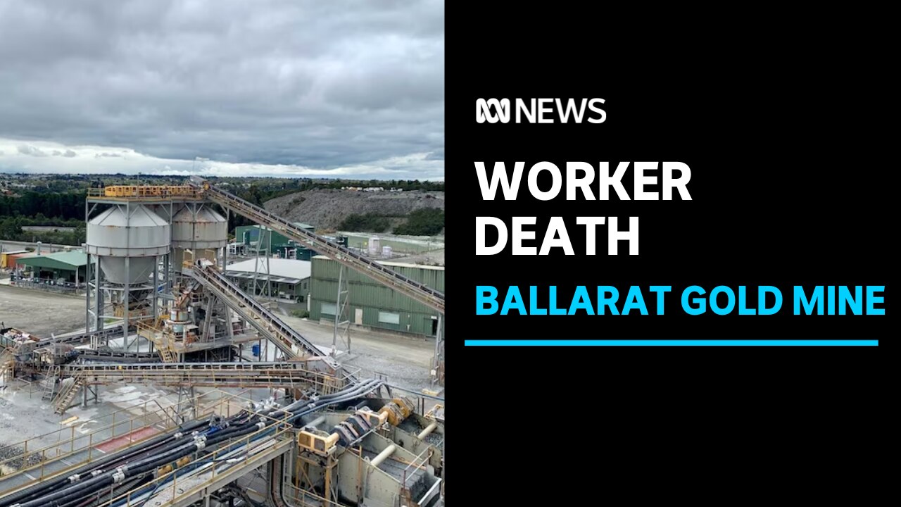 Miner dies after rockfall traps workers at Ballarat gold mine - ABC News