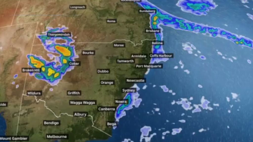 Widespread rain forecasted for Sydney - ABC News