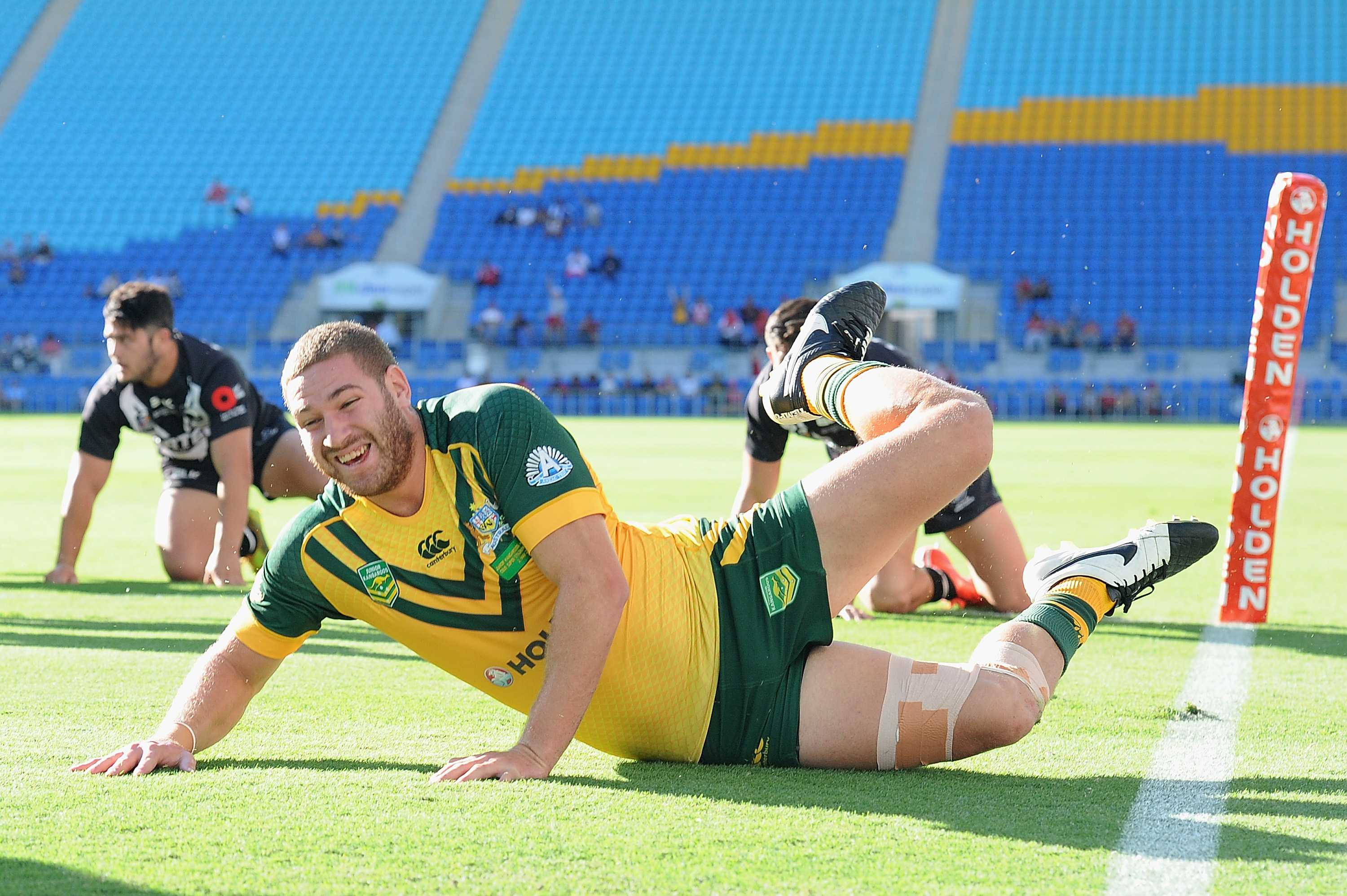 Junior Kangaroos hold on for 22-20 victory over Junior Kiwis in Robina ...