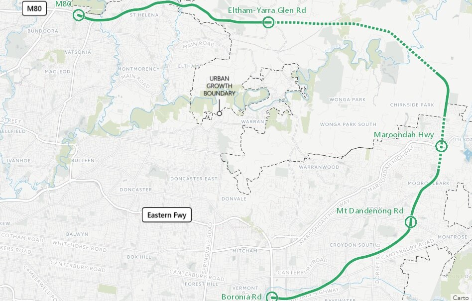 North East Link: Which of the four options is best? - ABC News