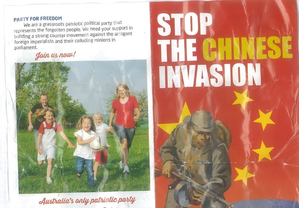 'Chinese invasion' leaflet campaign targeting foreign investors could ...