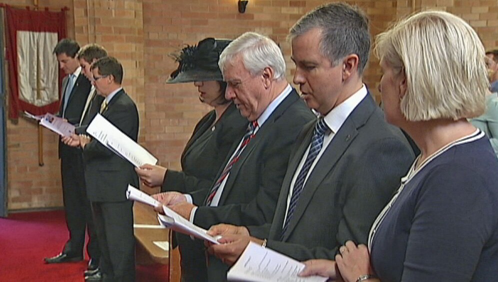 Labor, Greens MLAs boycott church service - ABC News