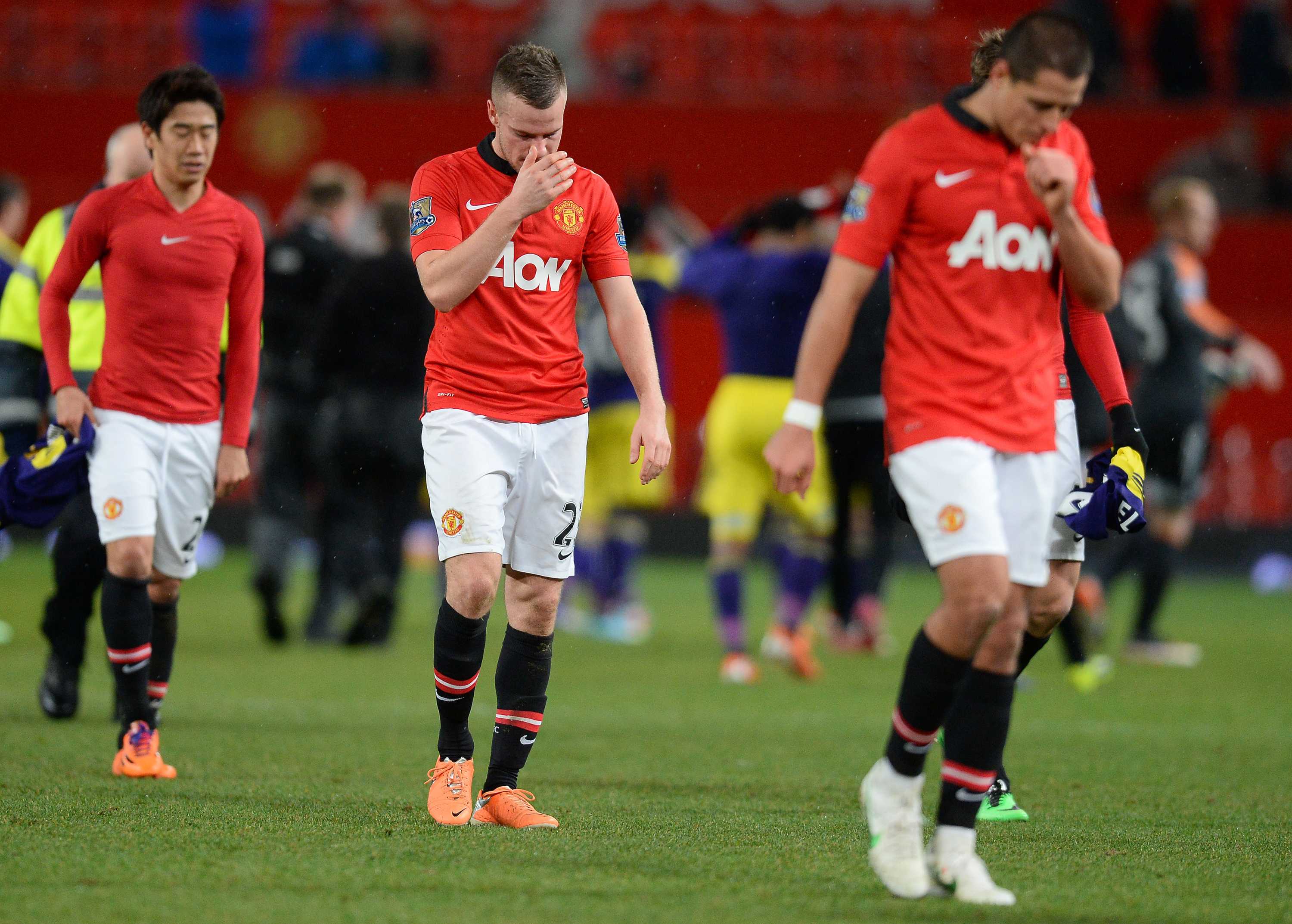 Manchester United lose last-minute FA Cup clash to Swansea, Rio ...