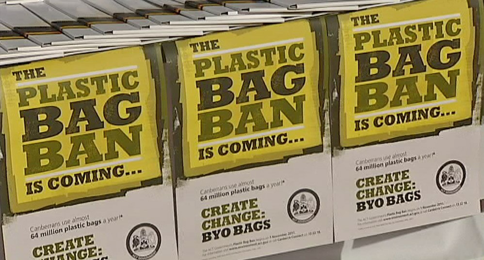 ACT bag ban begins - ABC News