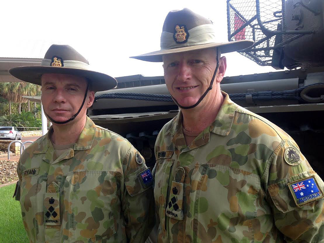 Brigadier Michael Ryan takes over command of 1st Brigade from John ...