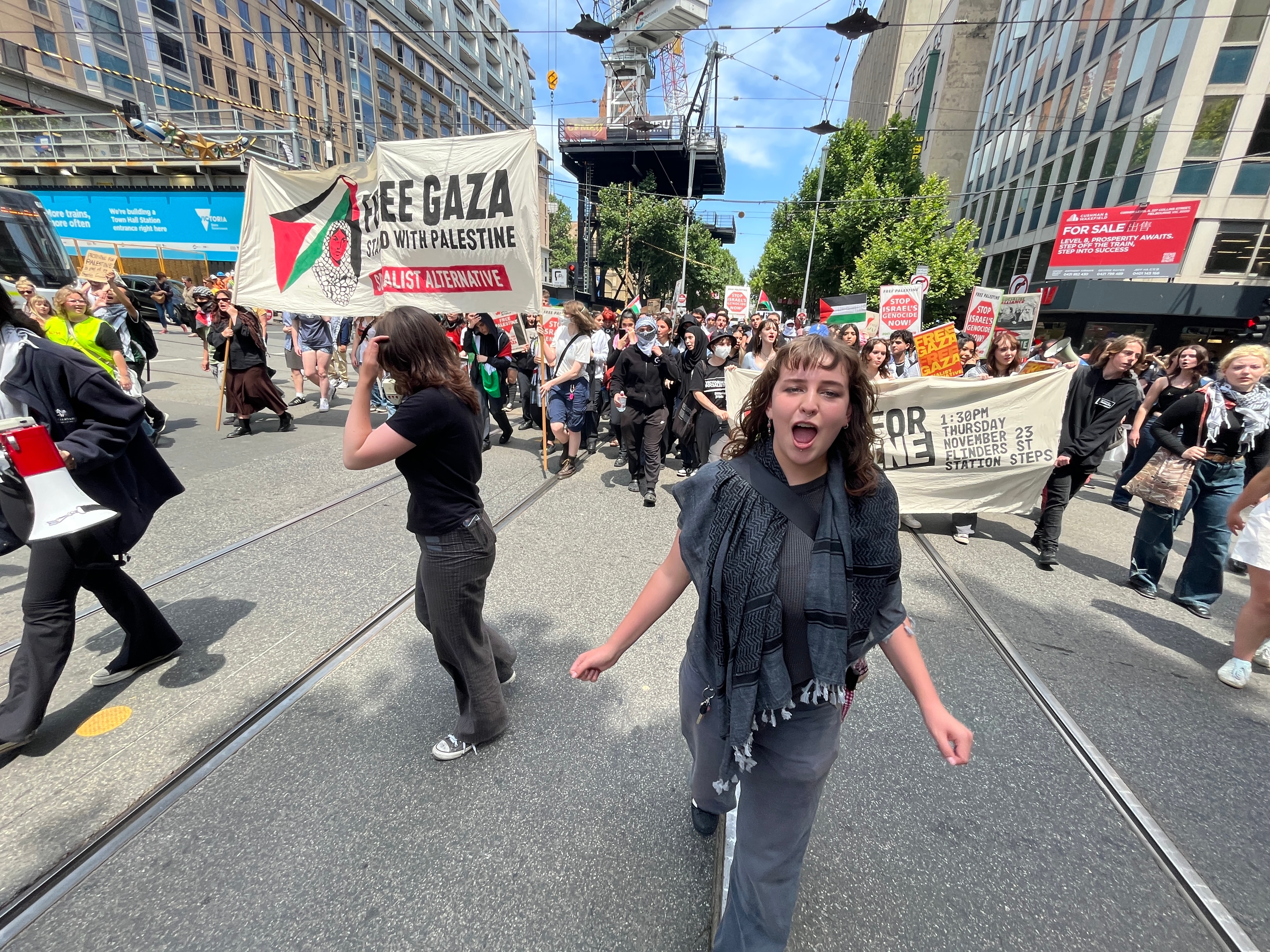 Young people dominate pro-Palestine protest attendance - ABC News