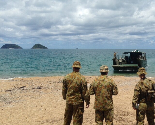 HMAS Canberra put through its paces off far north Queensland to prepare ...