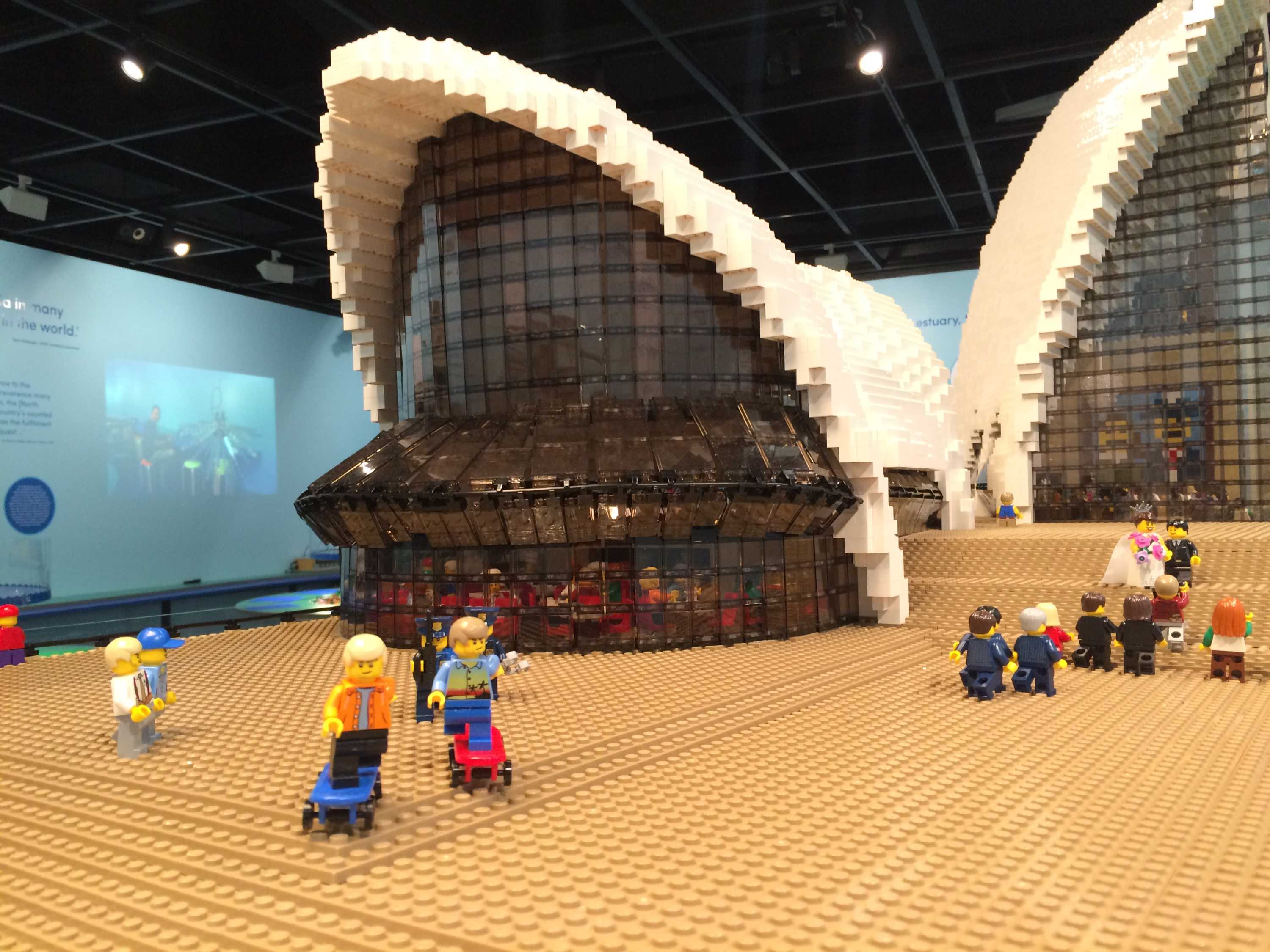 Sydney Harbour's iconic structures recreated using millions of Lego ...
