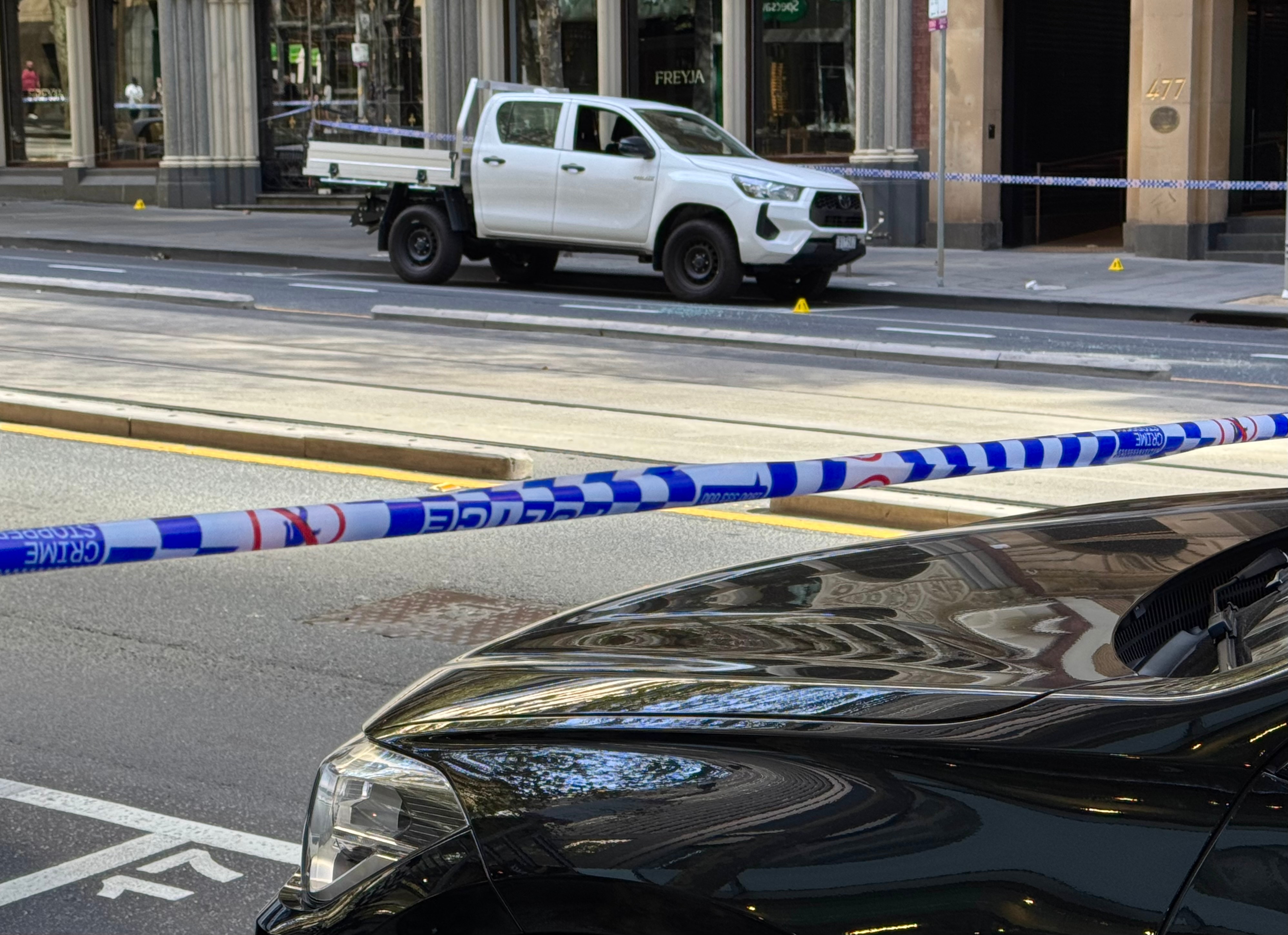 Police investigating after man shot in morning attack in Melbourne CBD ...