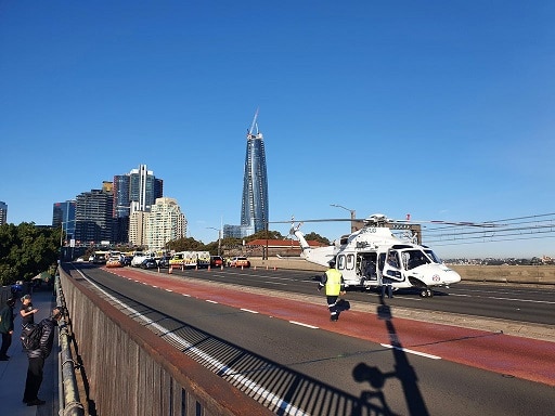 Sydney Harbour Bridge crash leaves one woman dead, several people ...