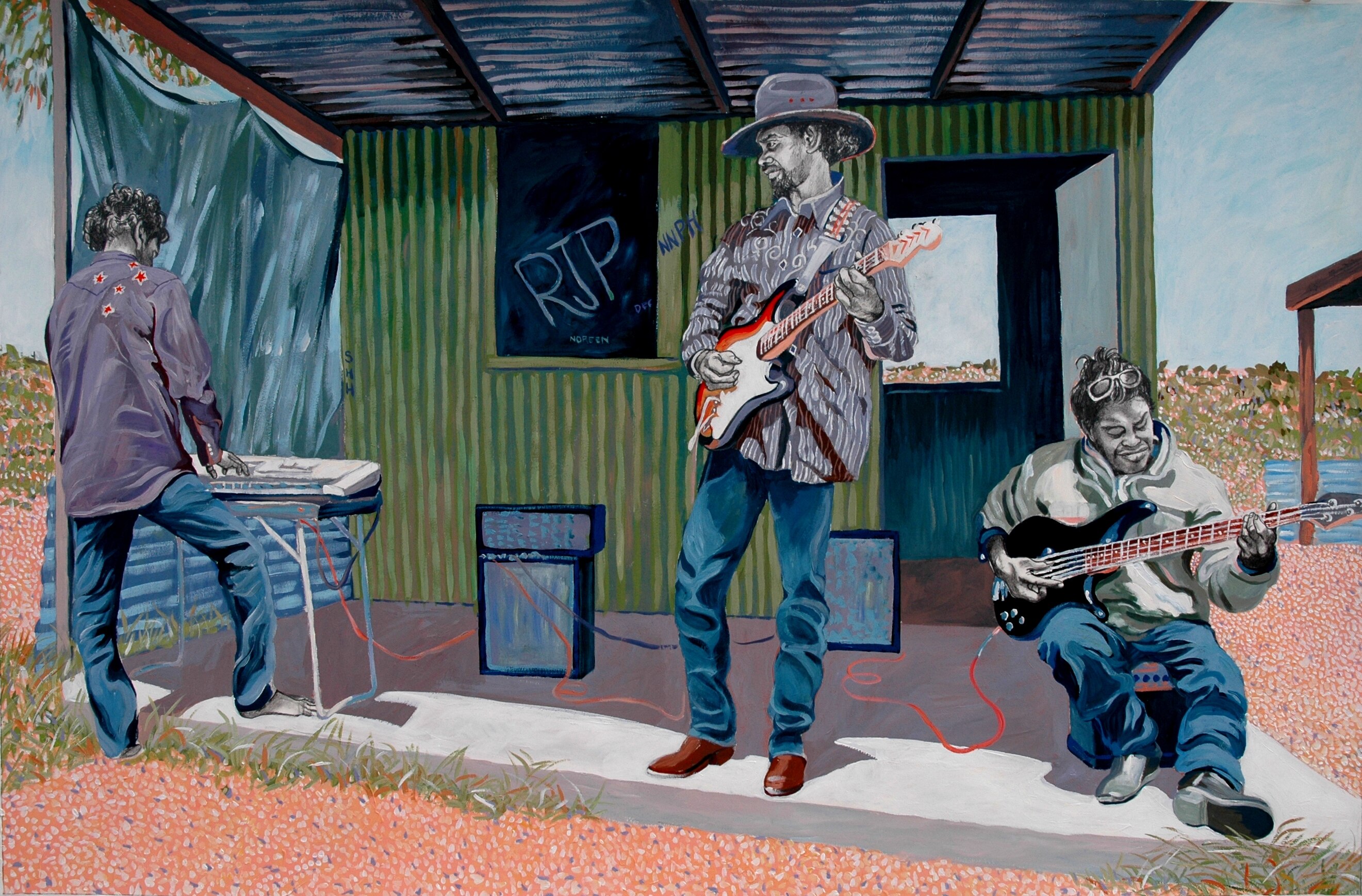 Red Centre artist's work set for national stage - ABC News