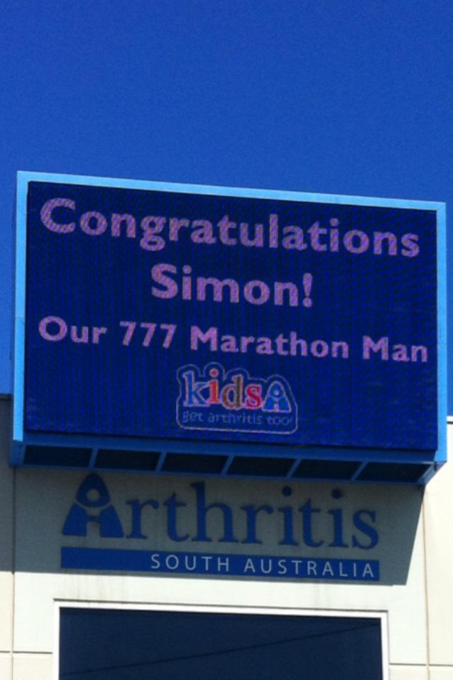 Seven marathons in seven days: Adelaide father Simon Trott inspired by ...