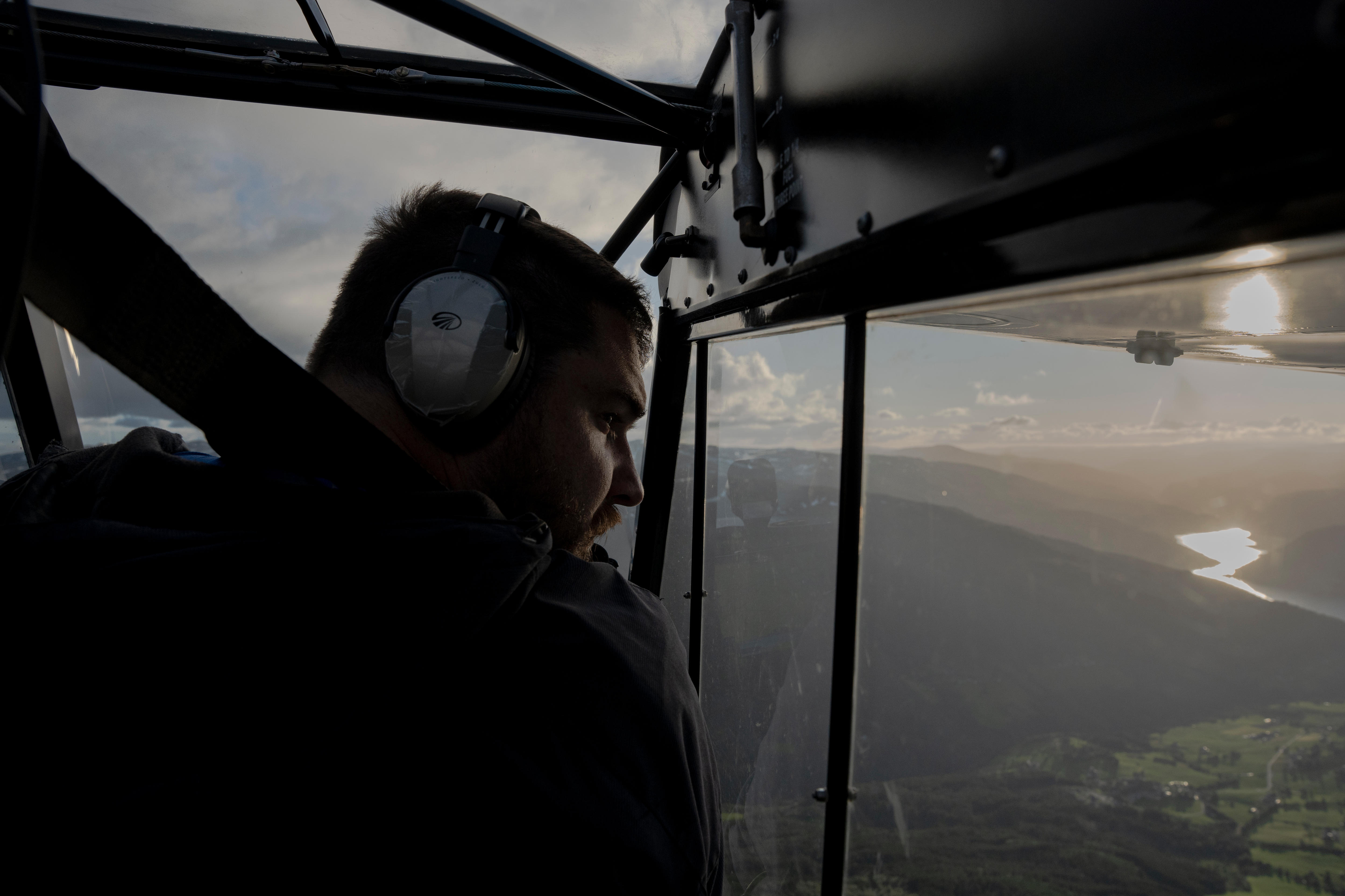 As climate clock ticks, aviator Garrett Fisher races to photograph ...