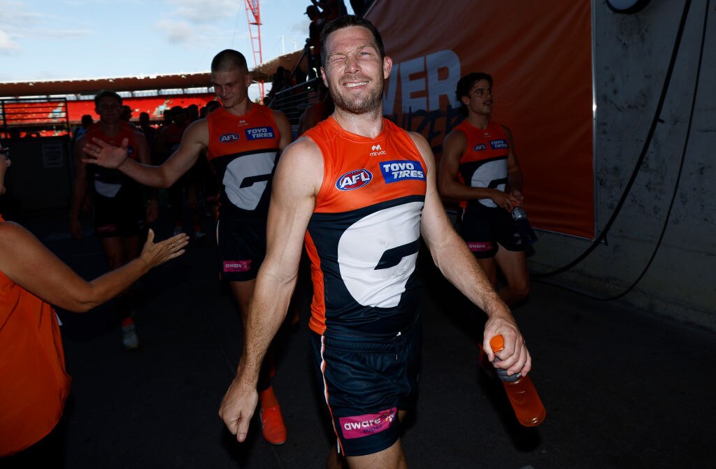 GWS' captain Toby Greene's major milestone - ABC listen