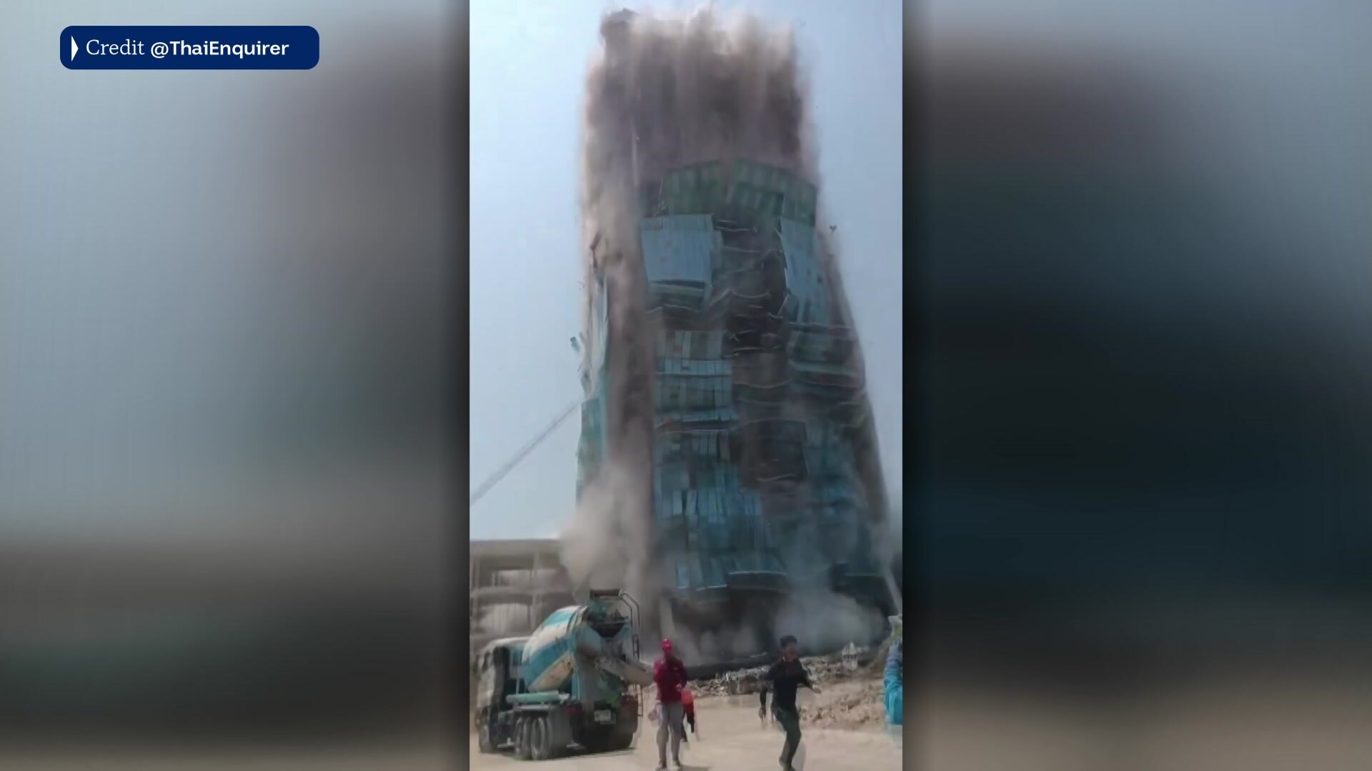 Thai building collapses following tremors from Myanmar earthquake - ABC ...