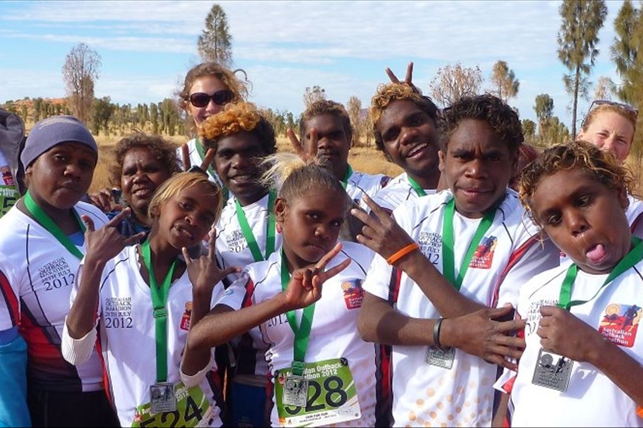 Pipalyatjara Anangu students run Outback Marathon - ABC News