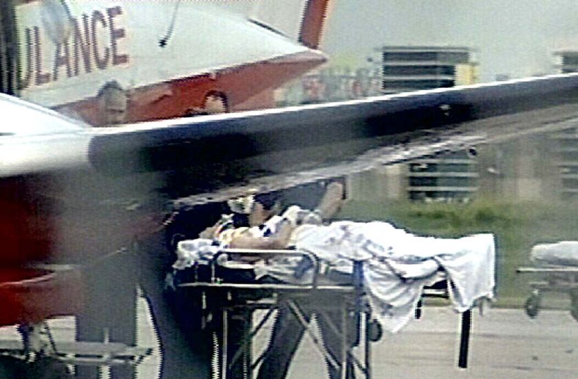 'No boom gates' at level crossing crash scene - ABC News