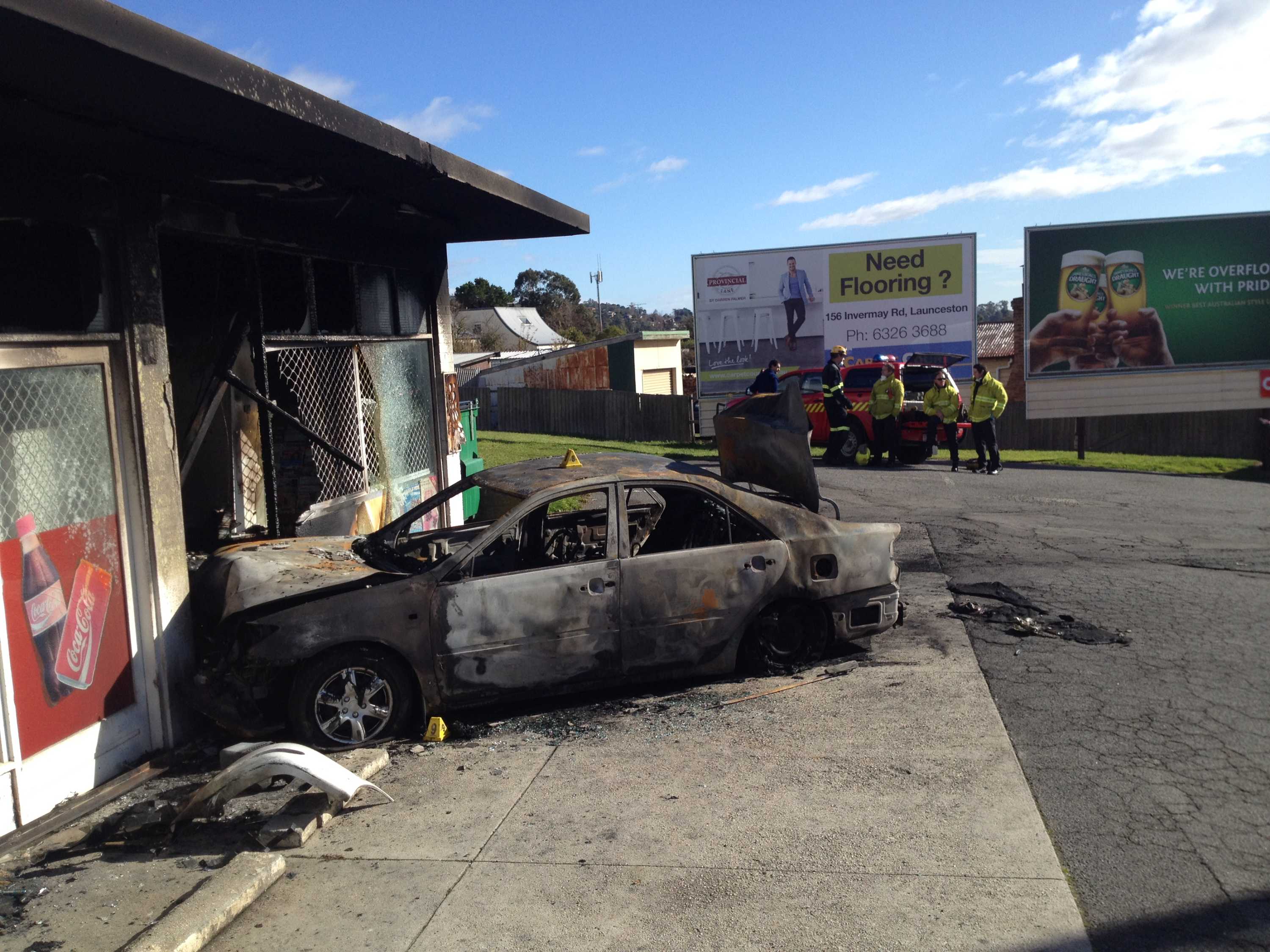 Boy charged over Launceston supermarket ram-raids as police hunt others ...