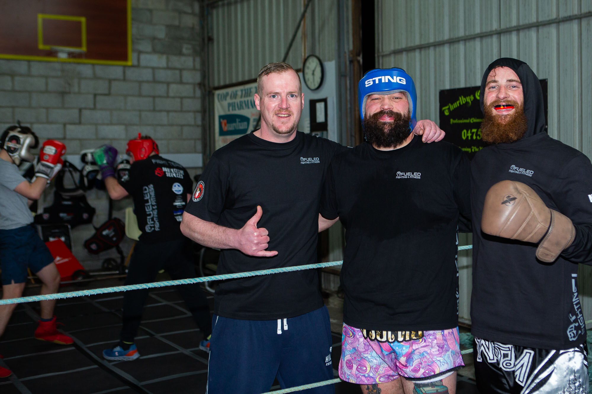 Boxing out of a dark corner and facing the fear of the first bout under ...