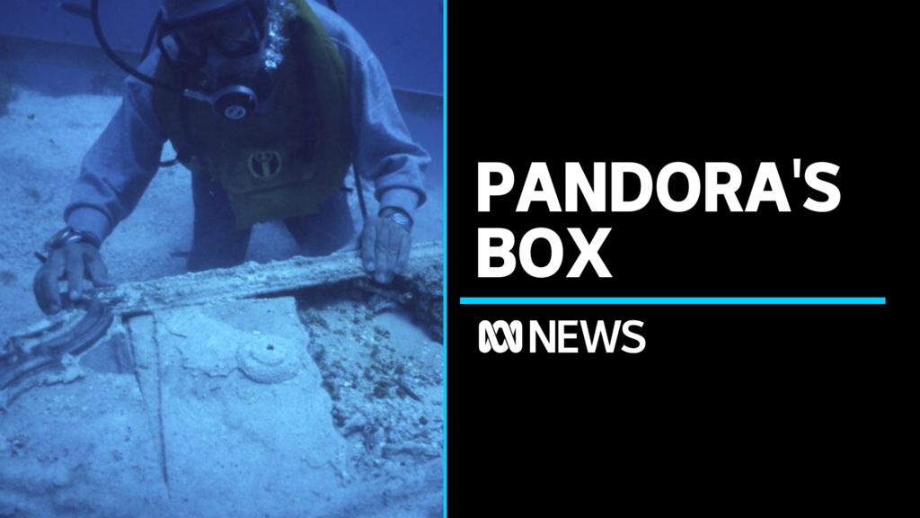 Unseen films and photos from shipwreck HMS Pandora on display - ABC News