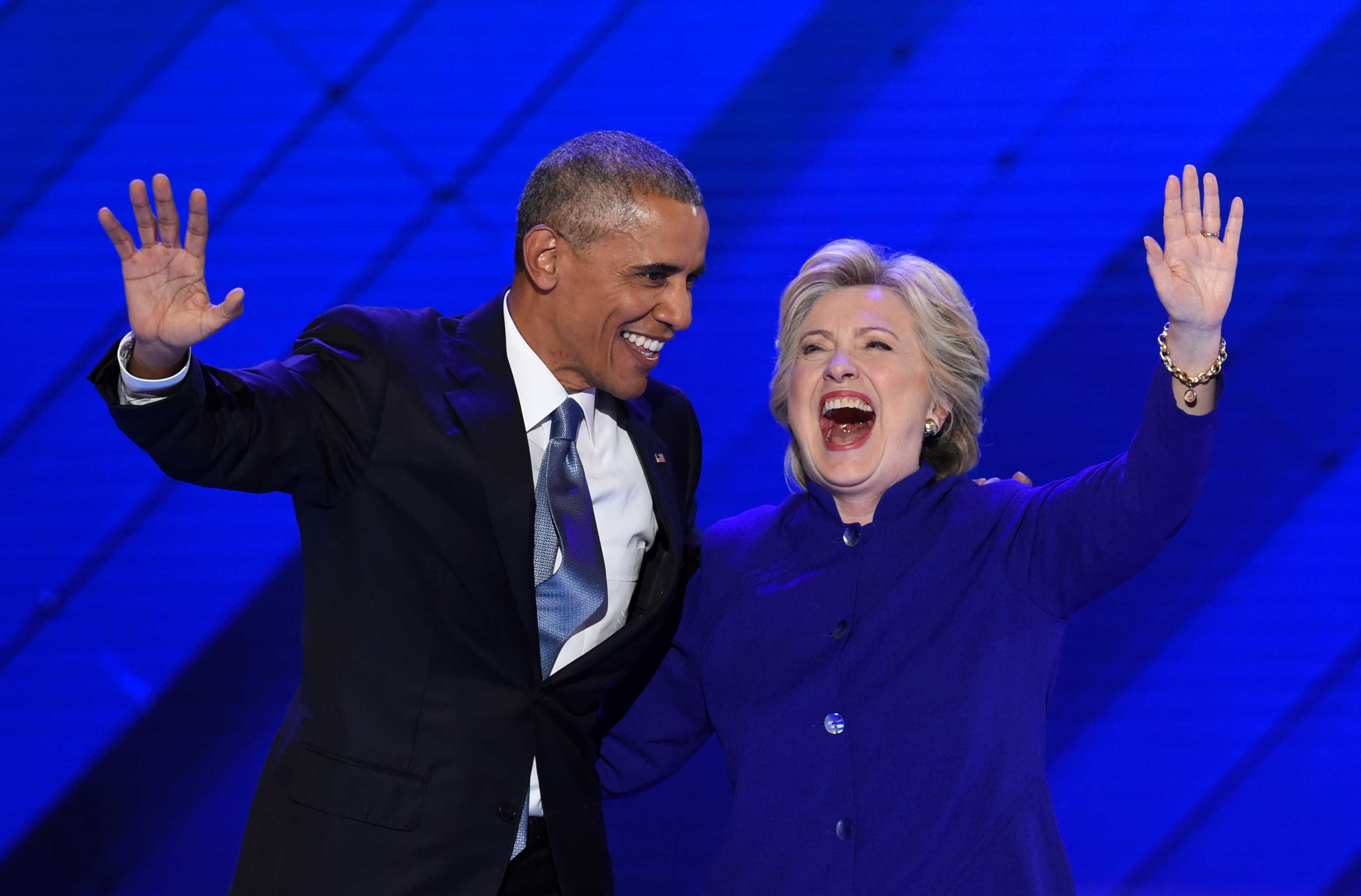 Barack Obama hails Hillary Clinton as 'most qualified' nominee at ...
