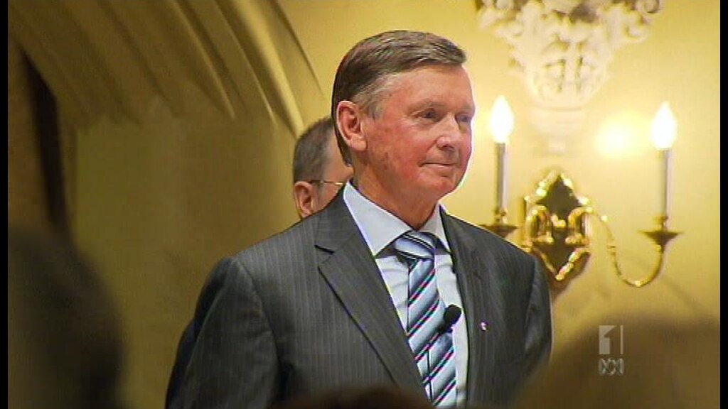 New governor sworn in - ABC News