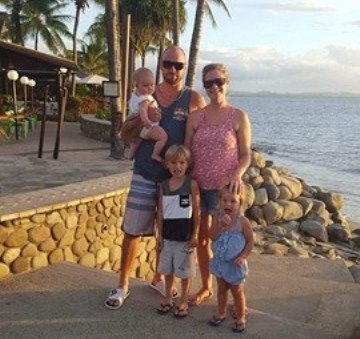 Lake Macquarie family in Fiji during Cyclone Winston looking forward to ...