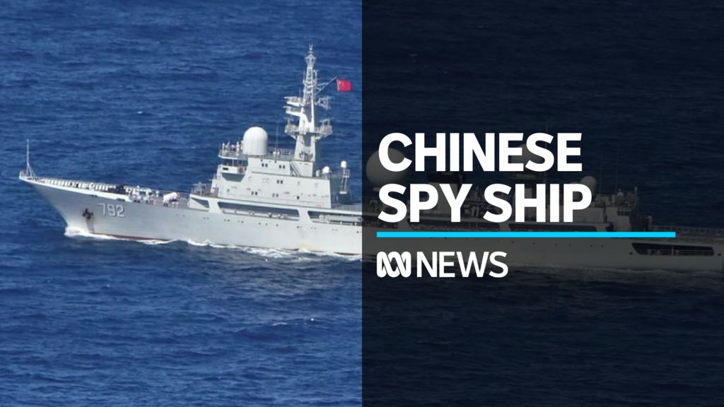 Chinese spy ship detected near secret naval base off WA - ABC News